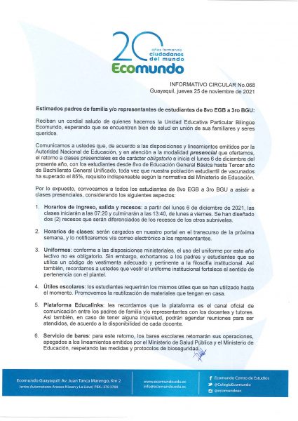 Circulares - Ecomundo