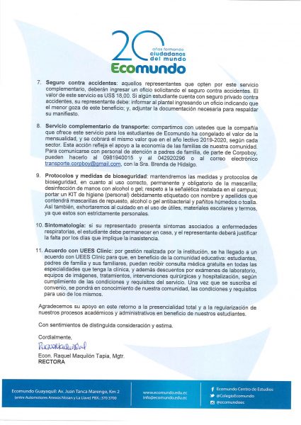 Circulares - Ecomundo
