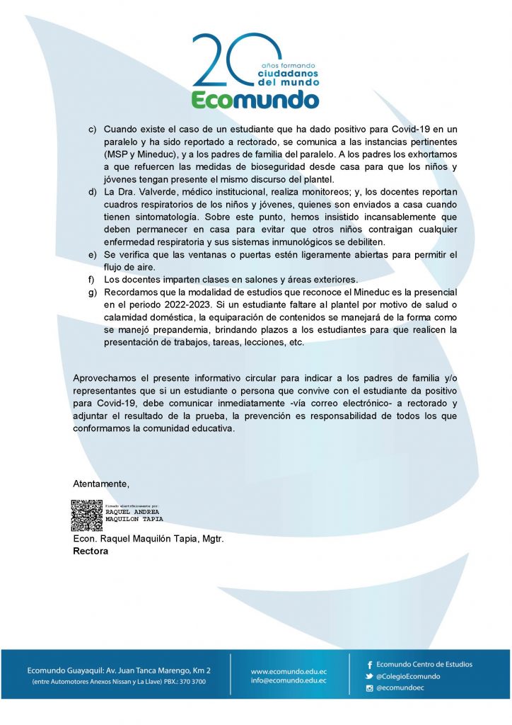 Circulares - Ecomundo