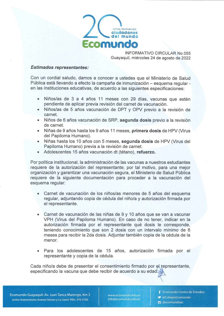 Circulares - Ecomundo