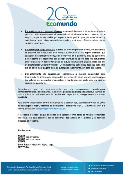 Circulares - Ecomundo